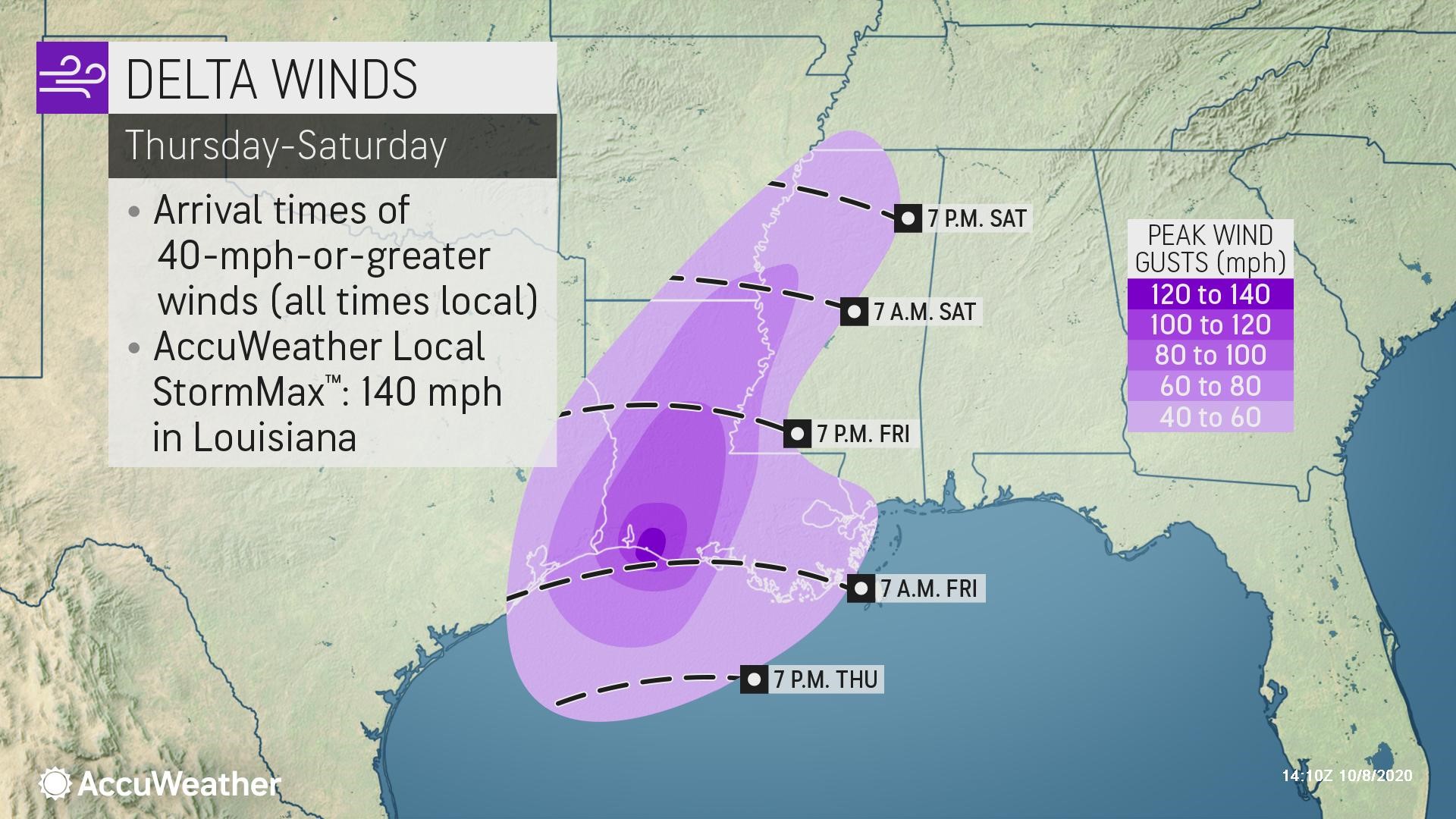 Delta to remain a concern well beyond landfall | 9news.com