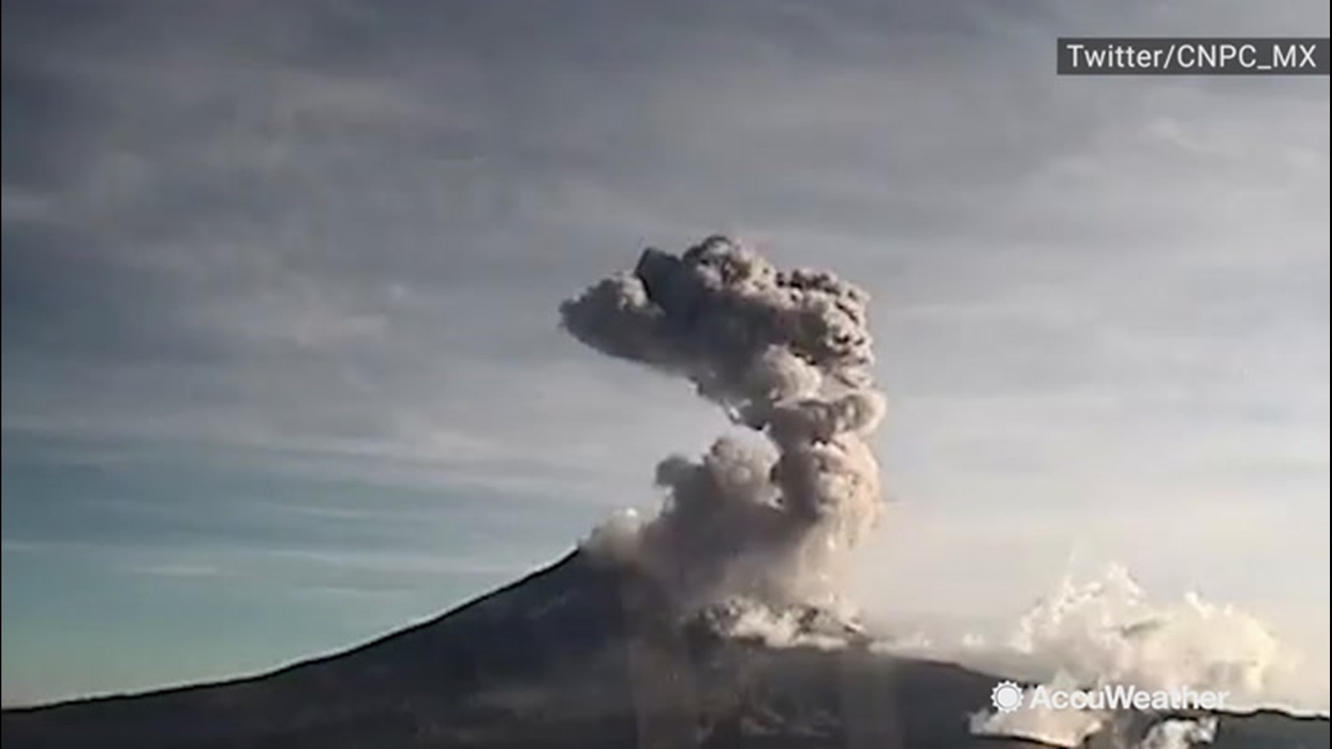 Explosion at volcano sends ash and debris racing into the sky | 9news.com