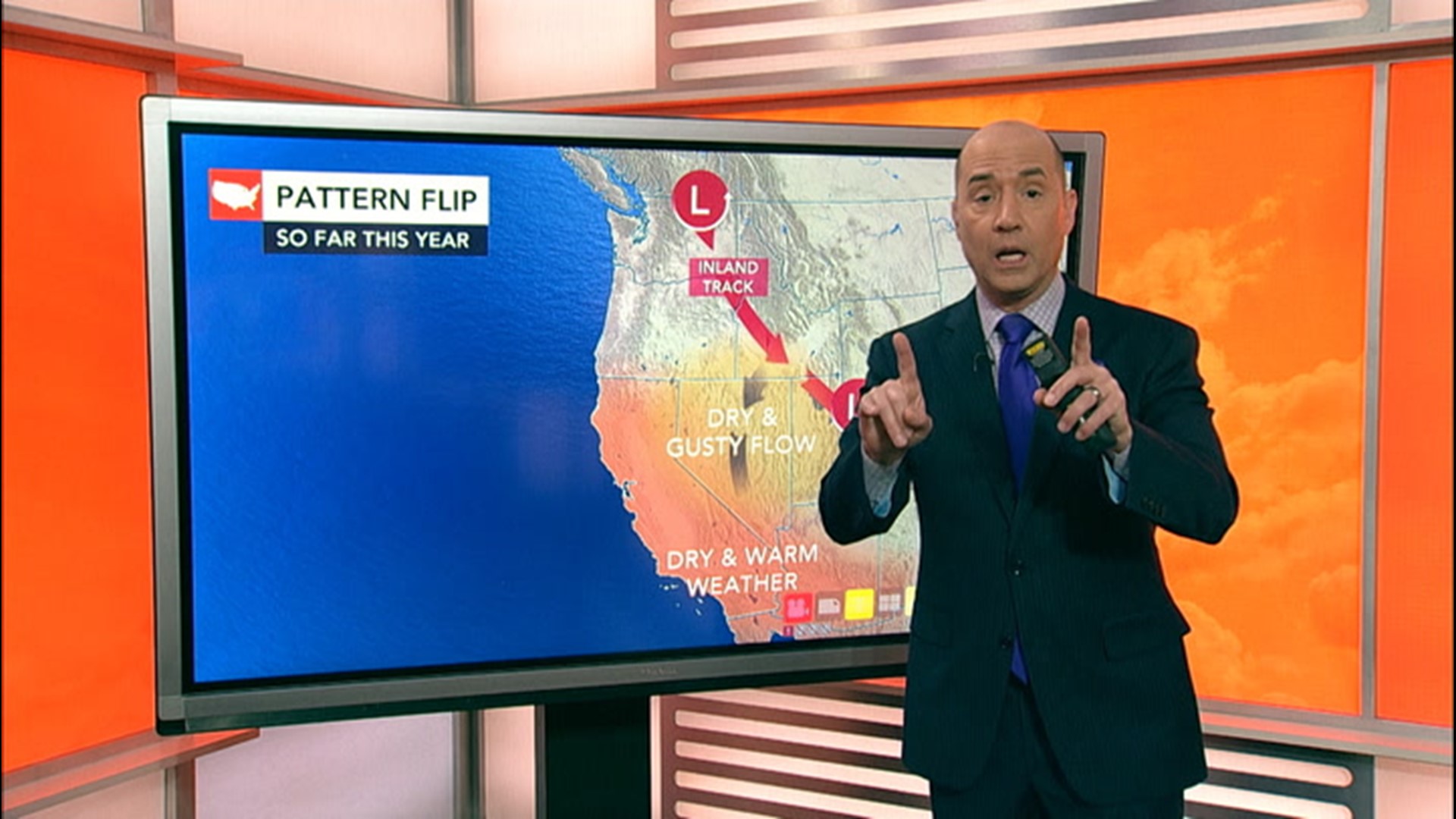 More rain for the West Coast; Severe threat for Heartland | 9news.com