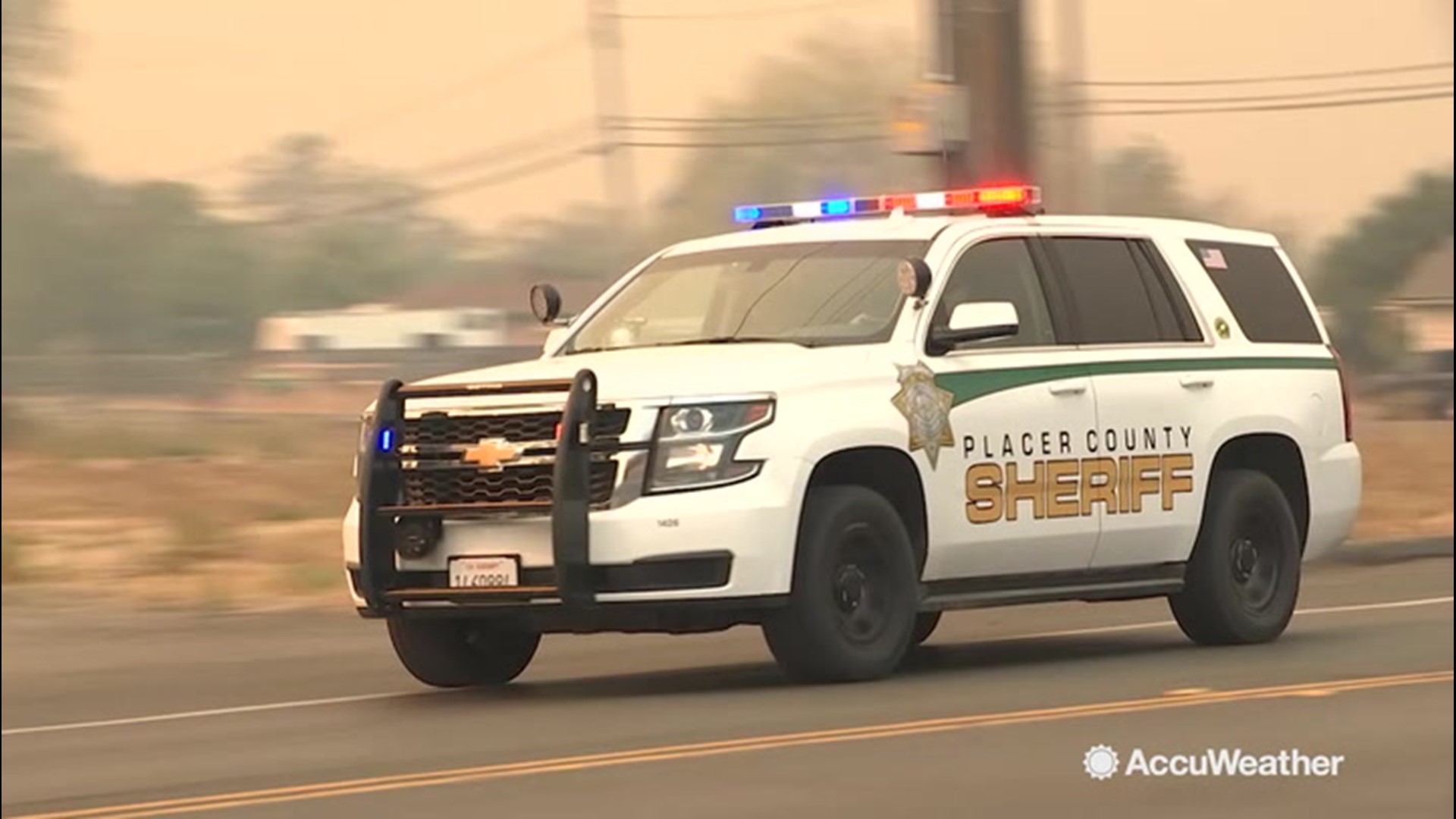 Fire police rush by to help prevent fire damages | 9news.com