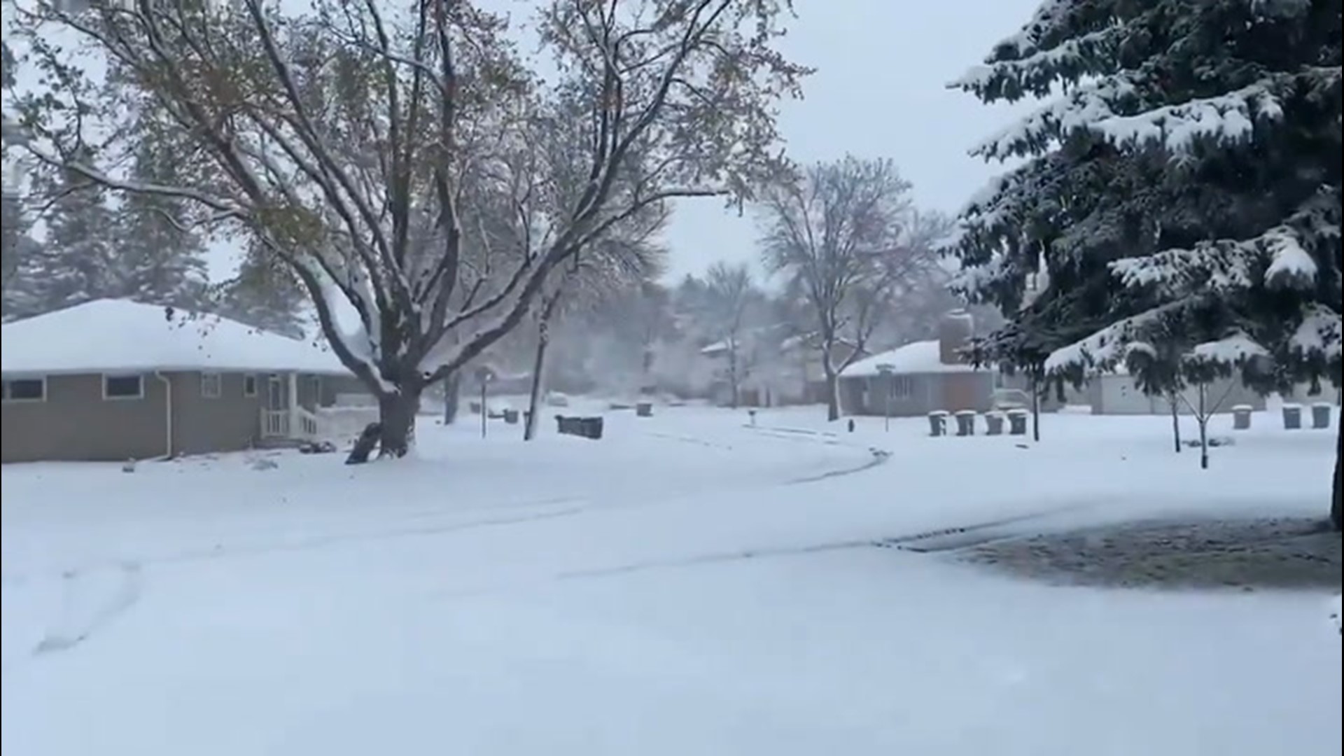 Thundersnow roars over South Dakota | 9news.com