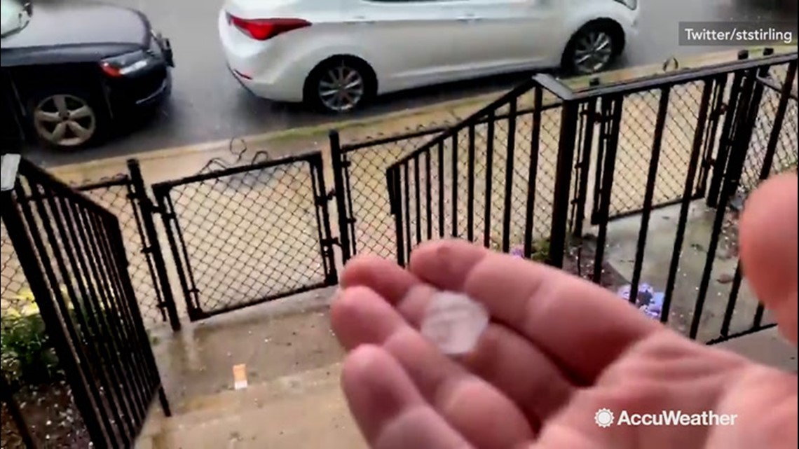 Marble sized hail keeps coming | 9news.com