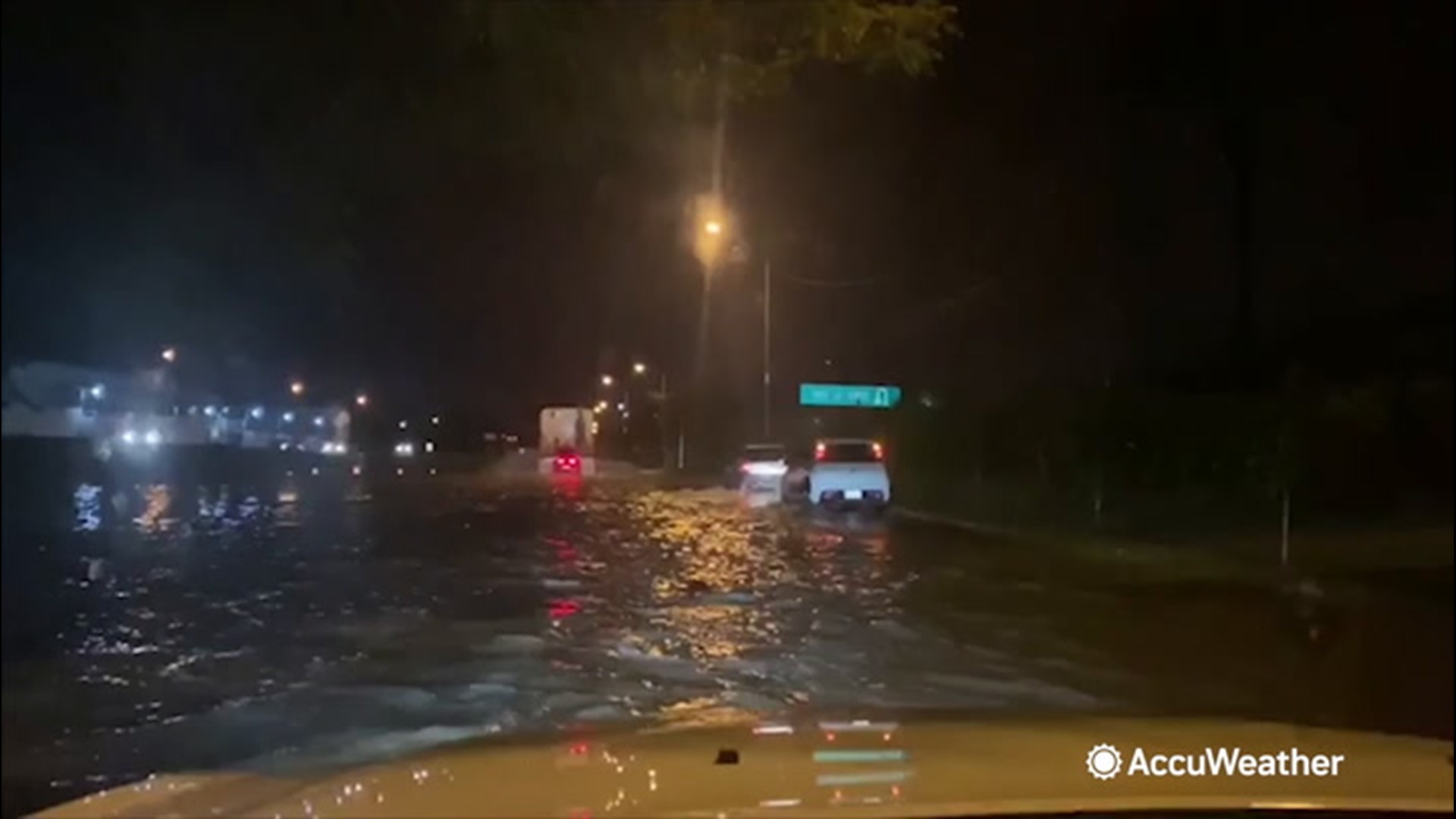 Streets flooded by Hurricane Delta in Mexico | 9news.com