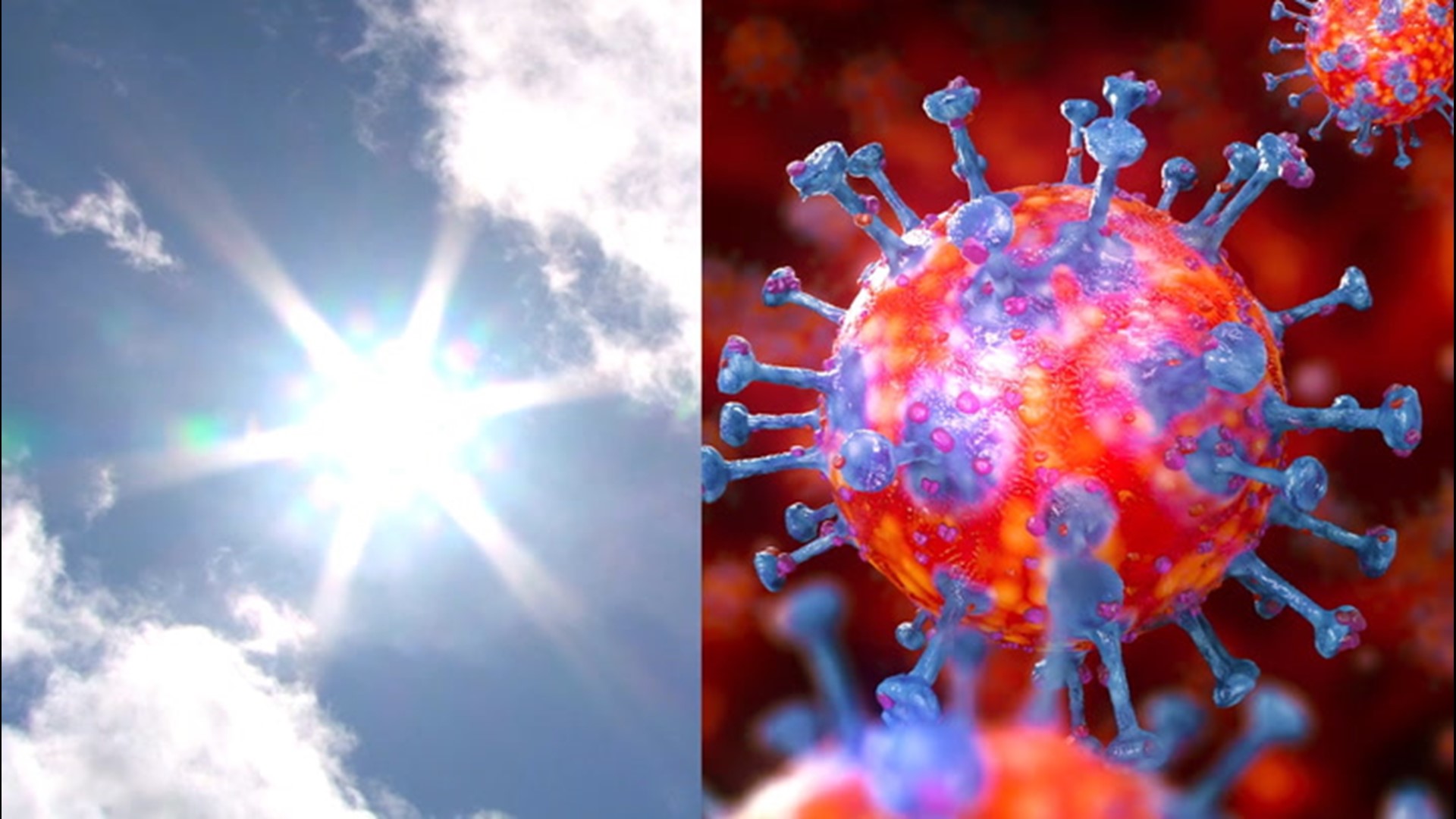 Do UV rays and precipitation impact COVID-19? | 9news.com