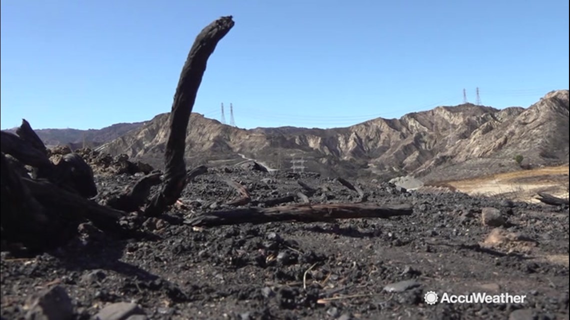 San Fernando scorched by Saddle Ridge Fire | 9news.com