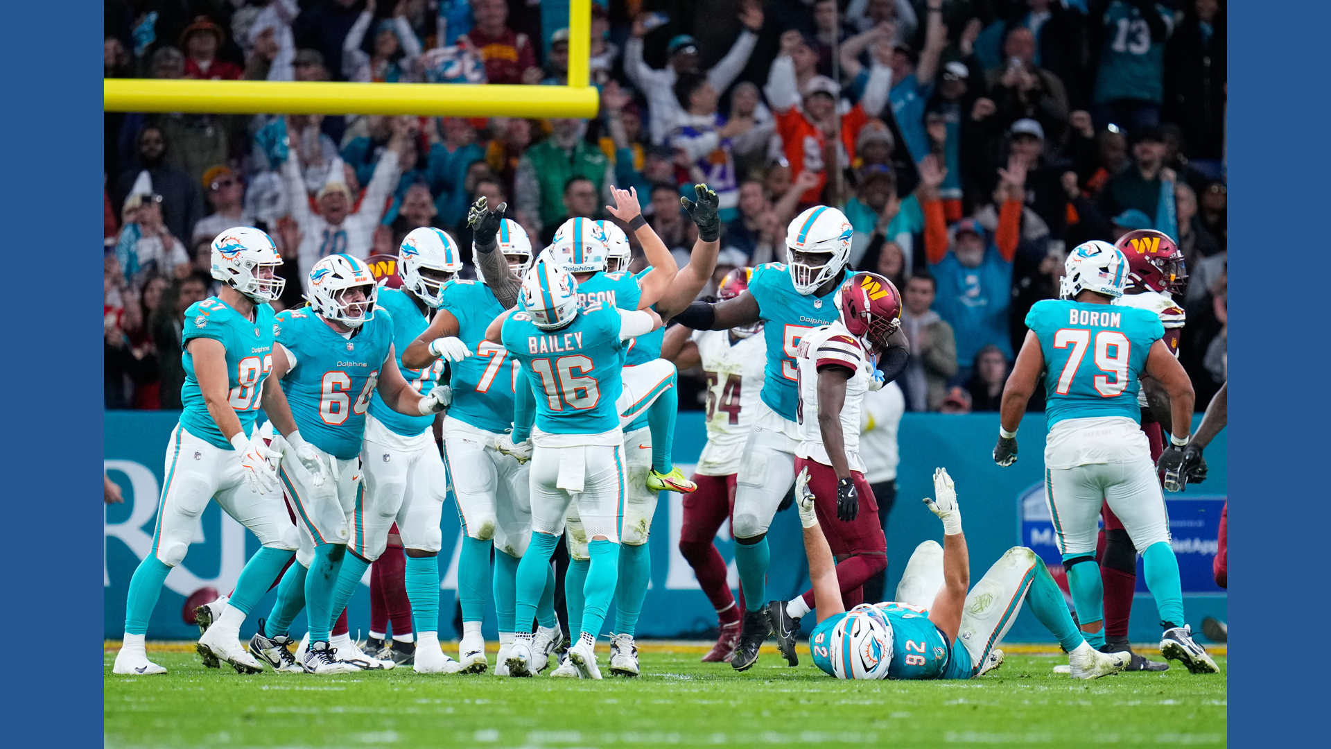 Dolphins beat Commanders 16-13 in overtime in first NFL regular-season ...