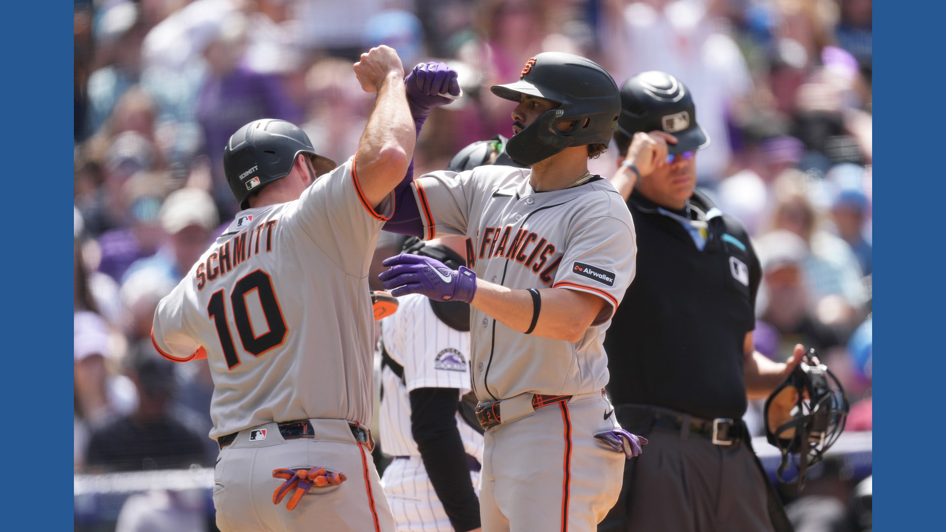 Willy Adames hits grand slam and Giants get 25 hits in 19-6 win over ...