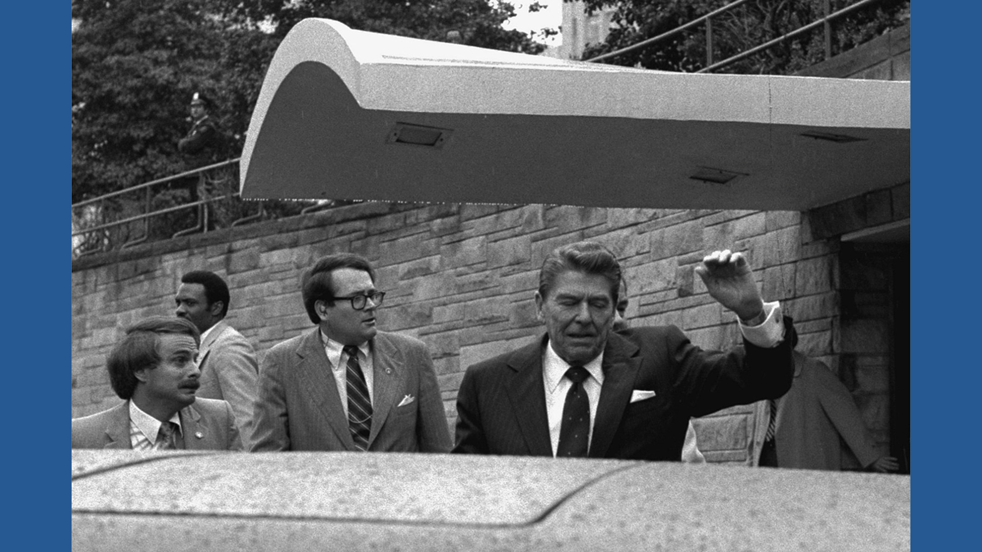 Sound of gunfire carries eerie echoes of Reagan's shooting outside the ...