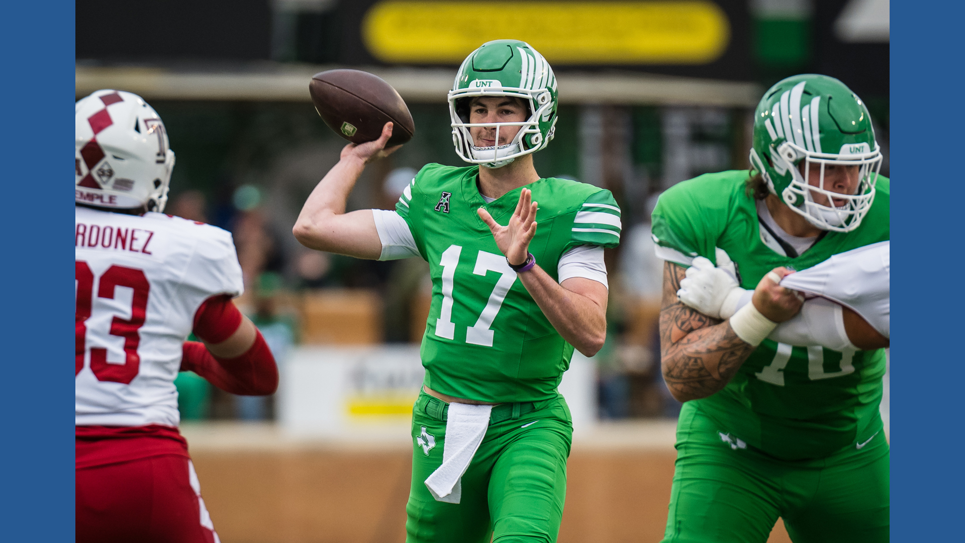 North Texas QB Drew Mestemaker and coach Eric Morris top American ...