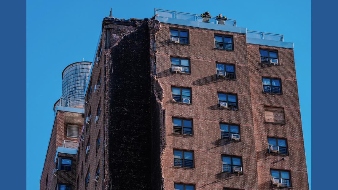 Residents of a NYC public housing tower escape unharmed after a massive ...