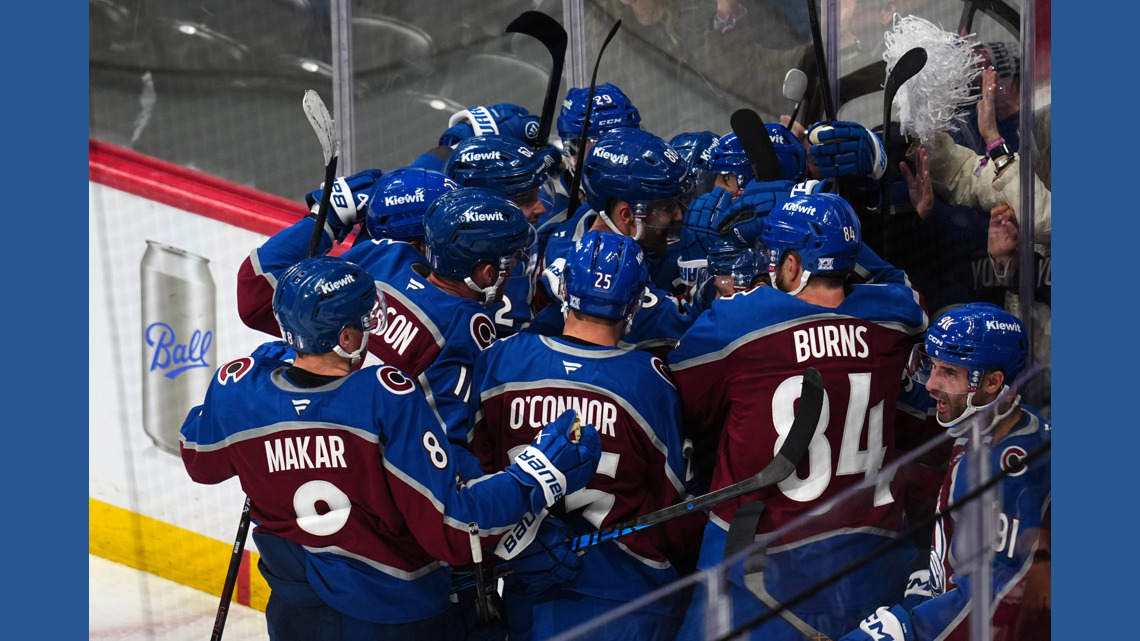 Landeskog ties Game 2 at 1-1 with 3:35 remaining, Avalanche and Kings ...