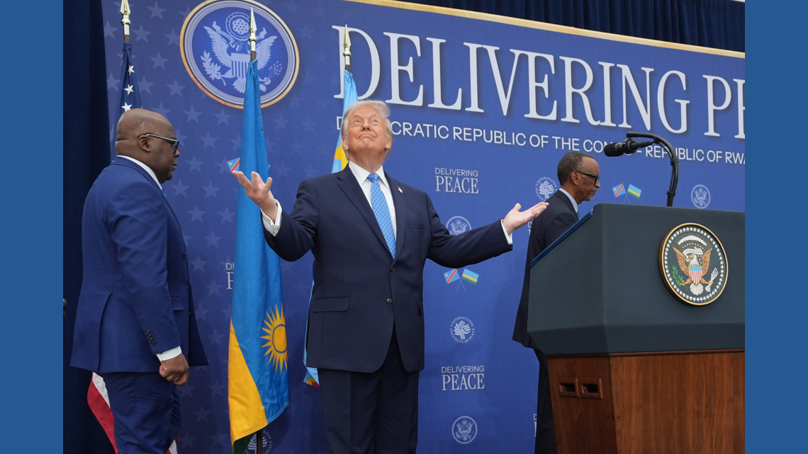 Trump praises Congo and Rwanda as they sign US-mediated peace deal ...