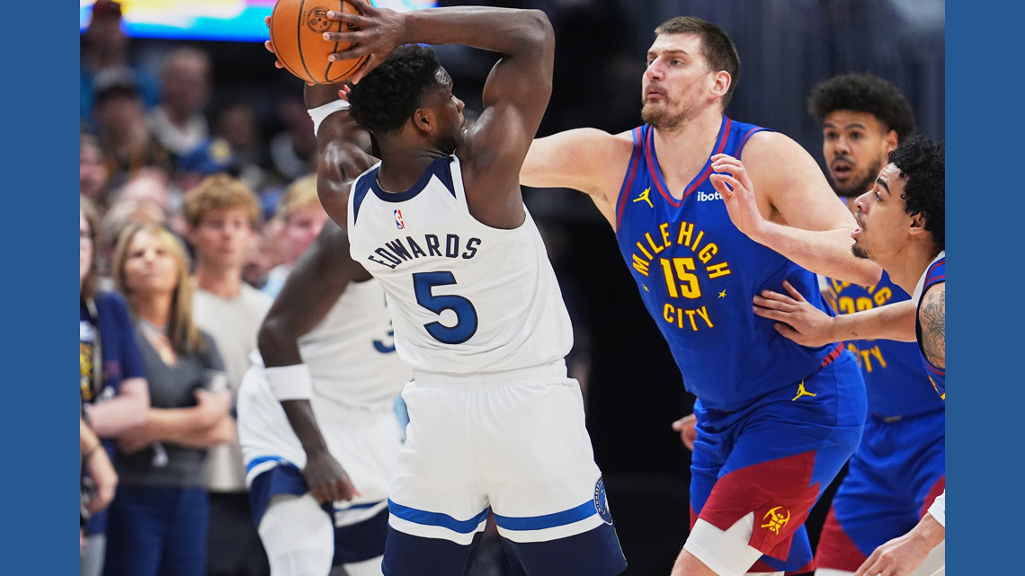 Anthony Edwards and T-Wolves move into 4th in the West with a 117-108 ...