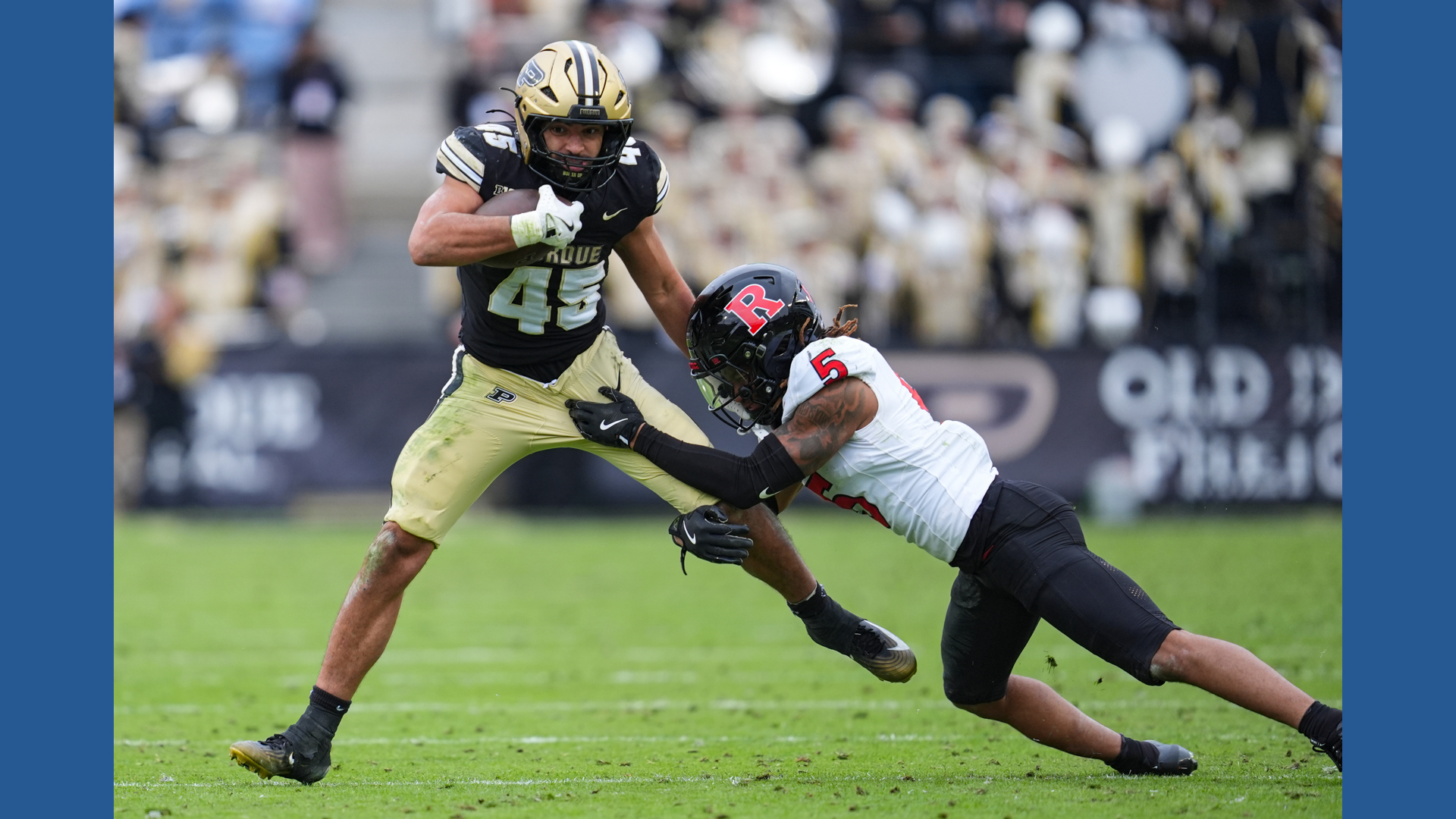 Rutgers cashes in on late fumble, knocks off Purdue 27-24 | 9news.com