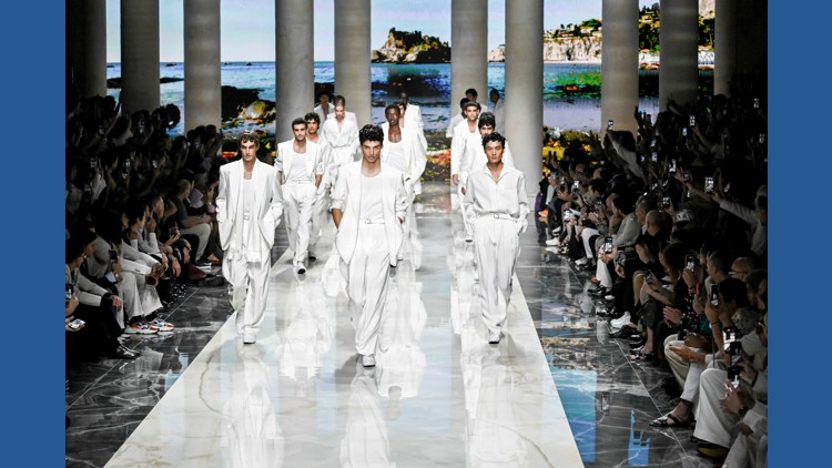 Dolce & Gabbana imagines a Mediterranean escape in menswear built for ...