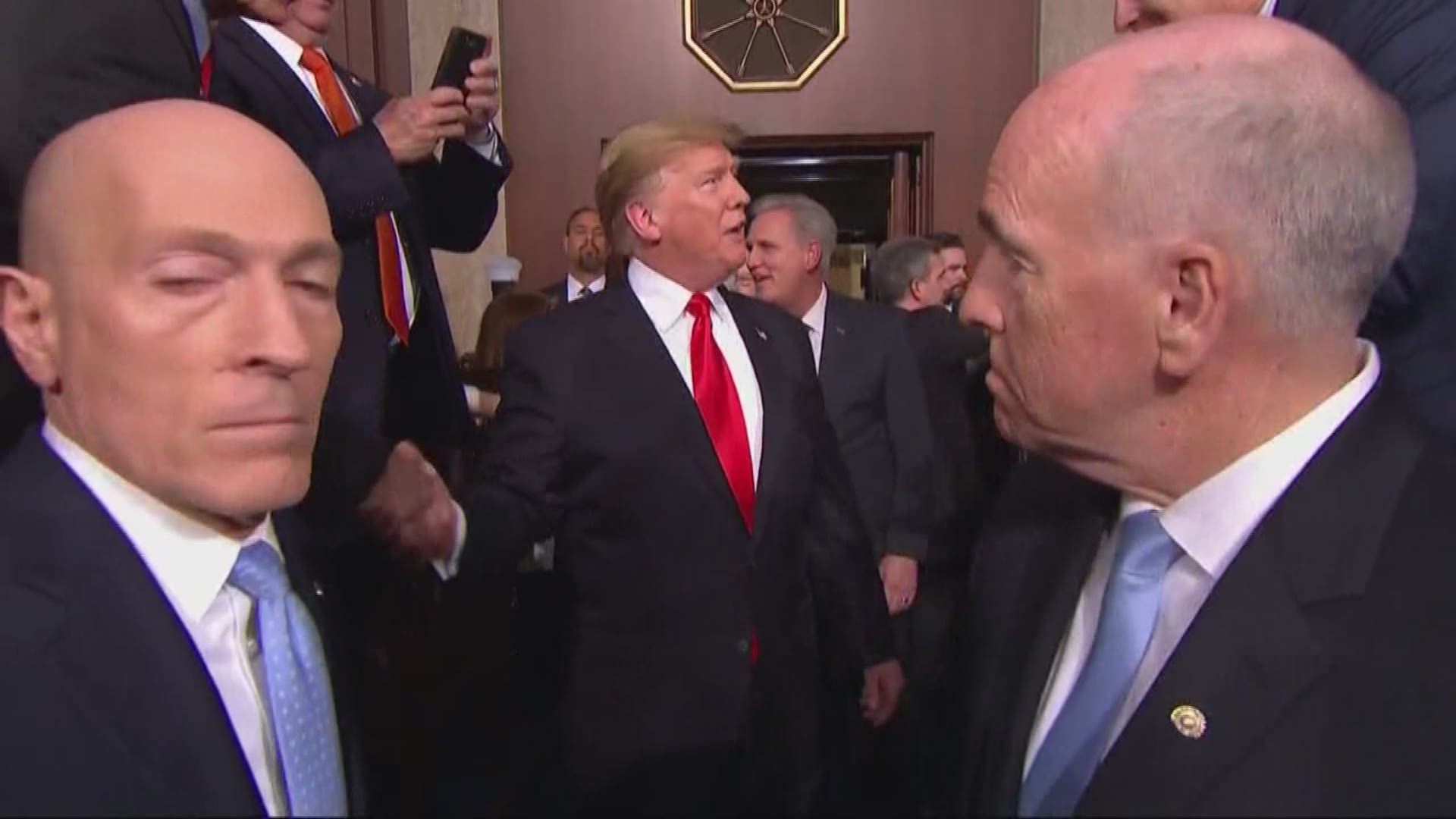 President Trump enters for 2019 State of the Union | 9news.com