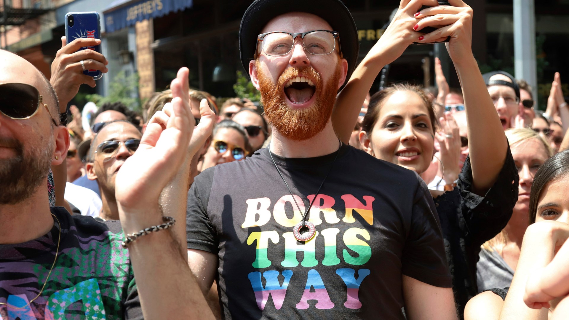 Thousands gather at Stonewall 50 years after LGBTQ uprising | 9news.com
