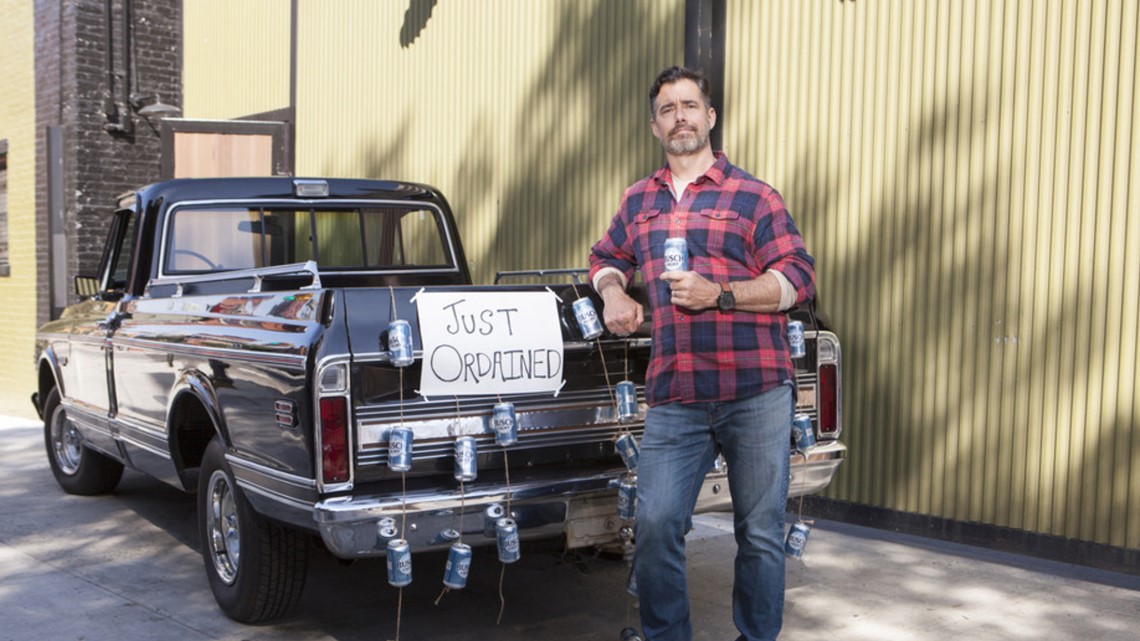 Busch Guy will officiate your wedding, bring the beer and $25,000 this ...