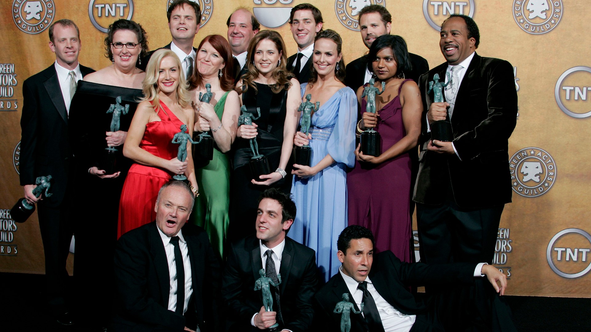 The Office cast reunites for Zoom wedding on John Krasinski show ...