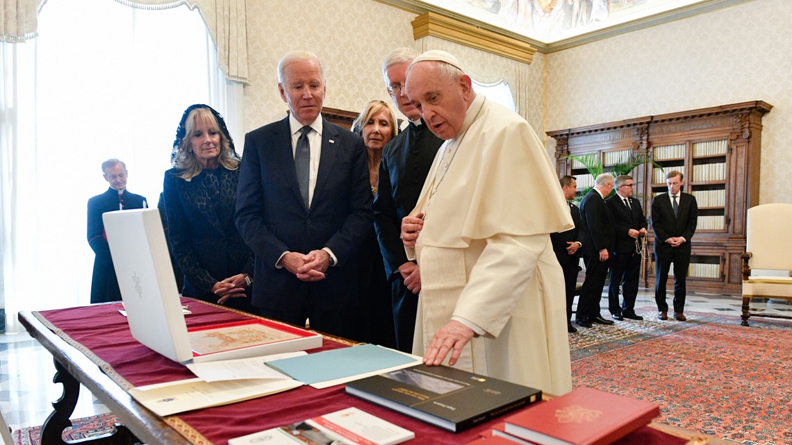 G20 summit 2021: Biden says Pope said to keep receiving communion ...