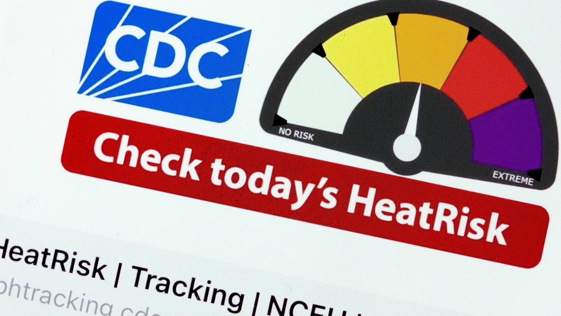 New NWS and CDC heat risk tool sets a level higher than red | 9news.com