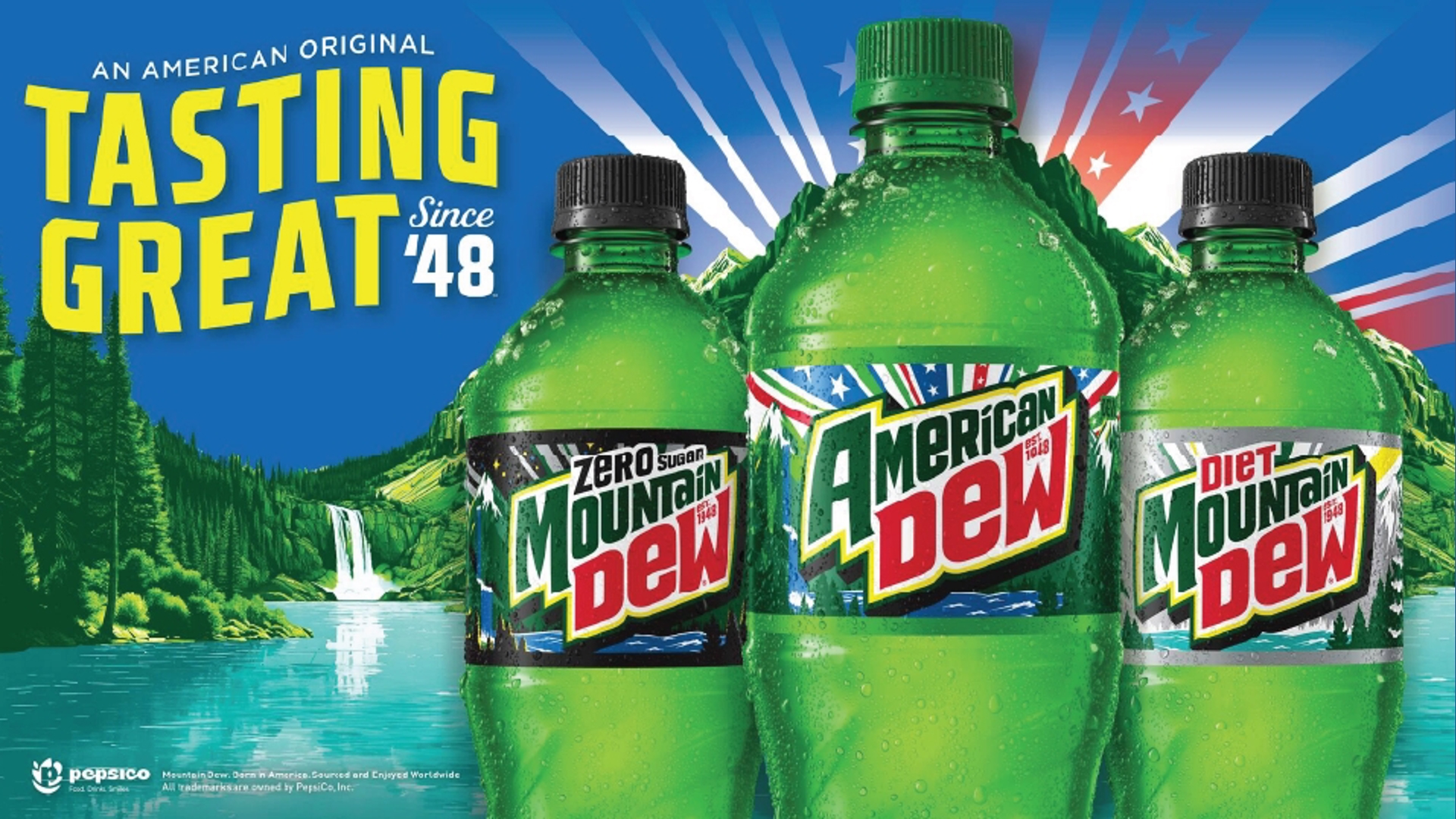 Mountain Dew goes patriotic: Iconic soda temporarily rebrands for ...