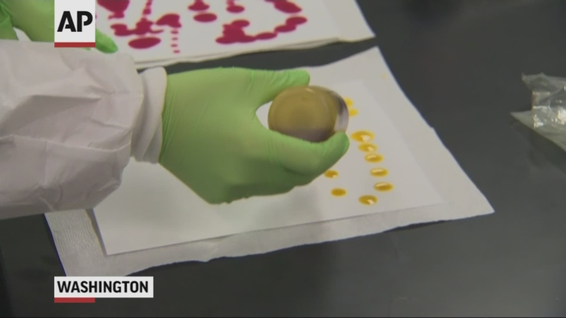 Look inside Secret Service's library of 15,000 ink samples | 9news.com