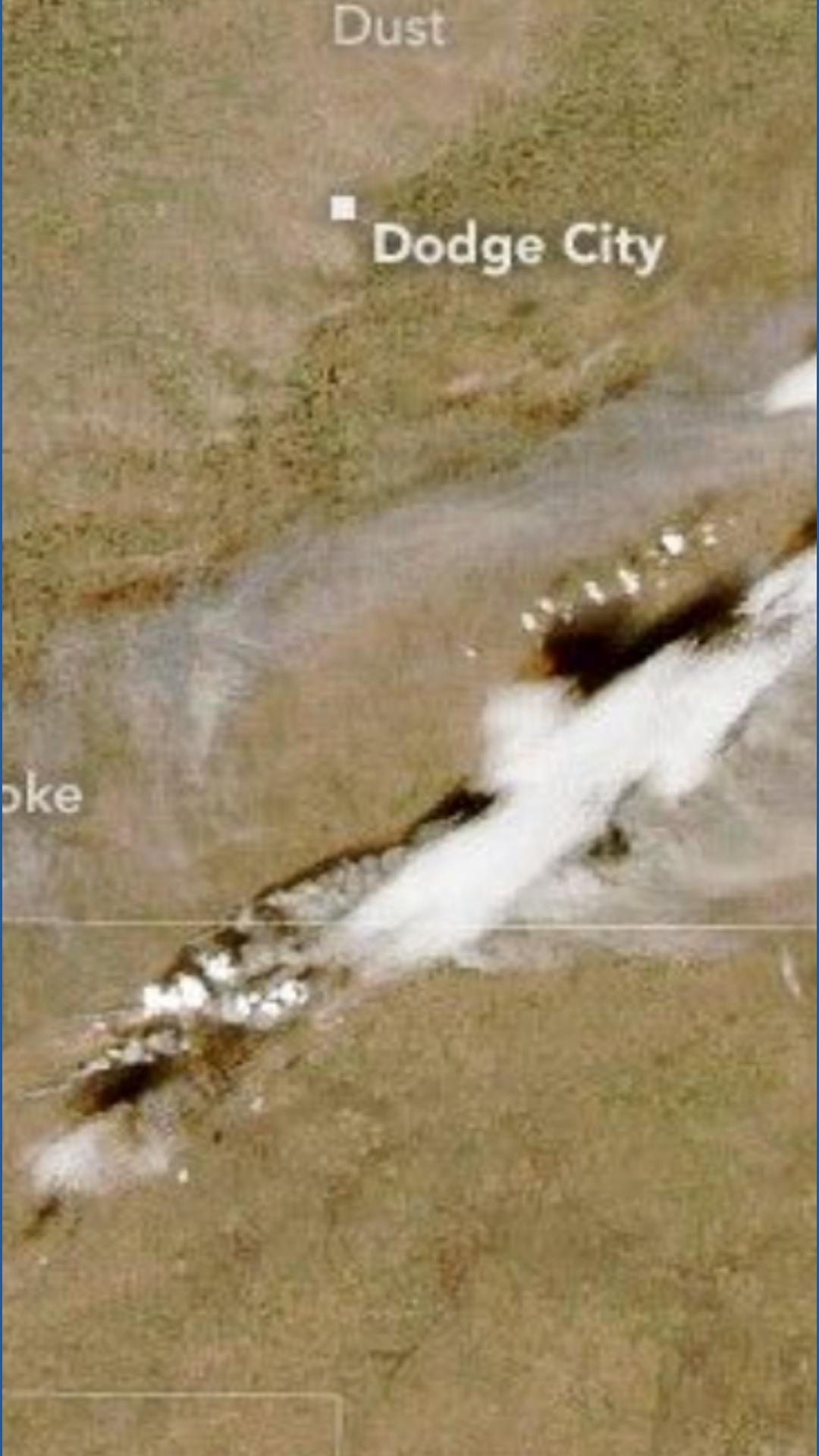 Southern Plains' wildfires burn over 300,000 acres, spew smoke seen ...