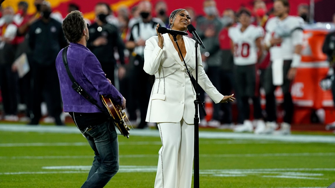 Who sang The Star-Spangled Banner? Jazmine Sullivan, Eric Church ...