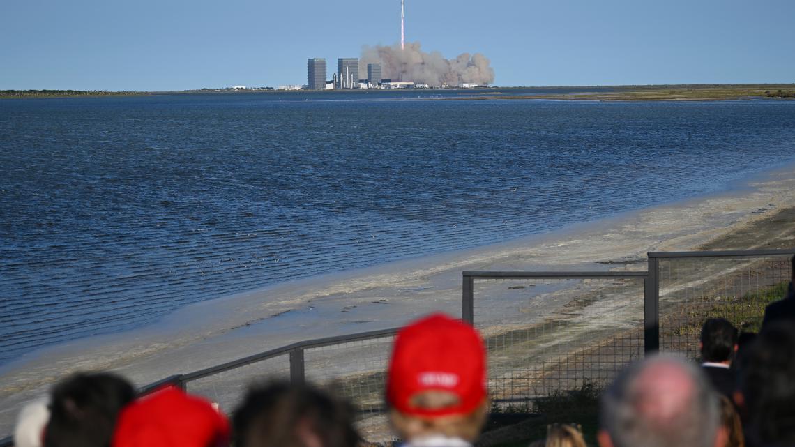 SpaceX launches Starship rocket in Texas | 9news.com