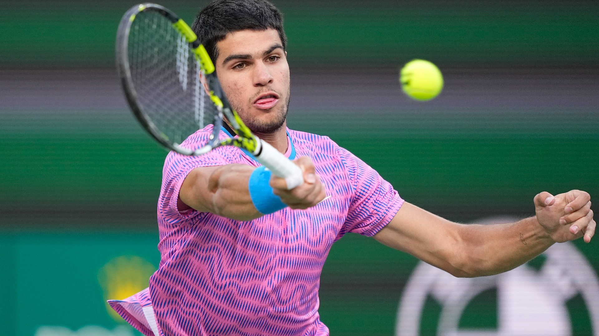 Swarm of bees cause delay of Carlos Alcaraz Indian Wells match | 9news.com
