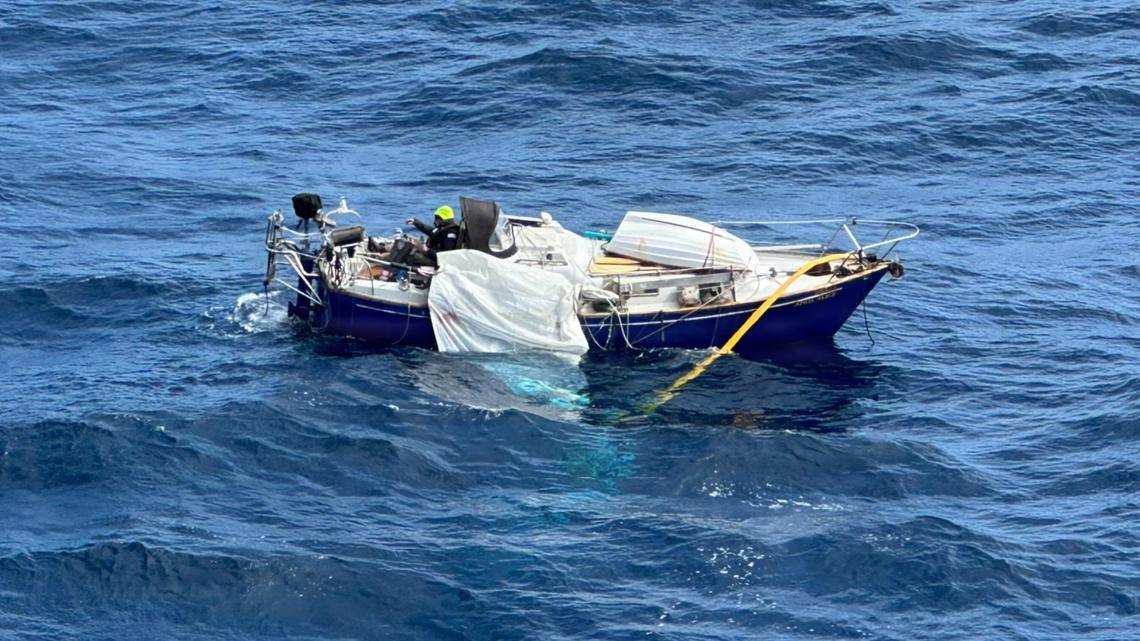 Cruise ship rescues injured sailor stranded nearly 500 miles off Oregon ...
