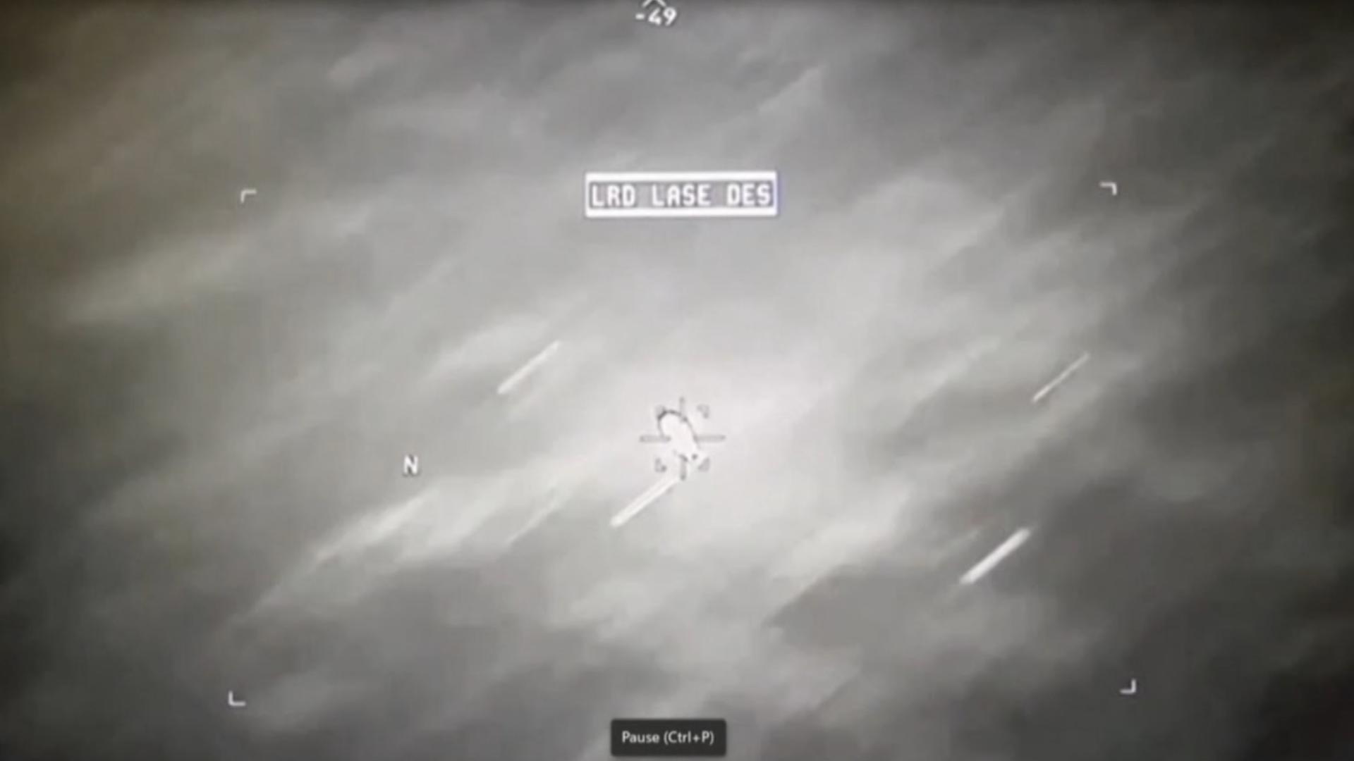 UFO hearing video shows hellfire missile shot at UAP in 2024 | 9news.com