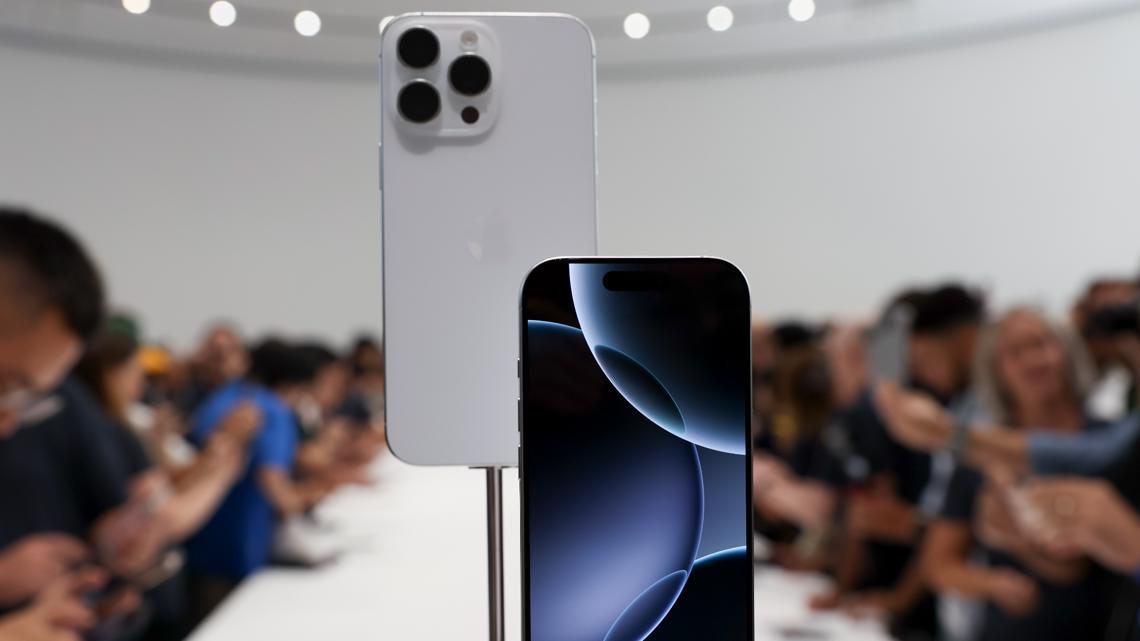 Apple reveals iPhone 16 at Monday tech event | 9news.com