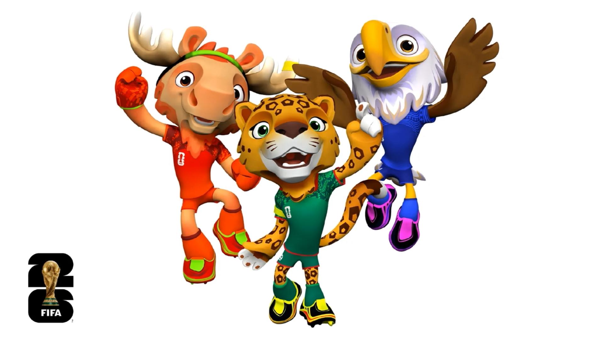 Meet the 2026 FIFA World Cup mascots for US, Canada and Mexico games ...