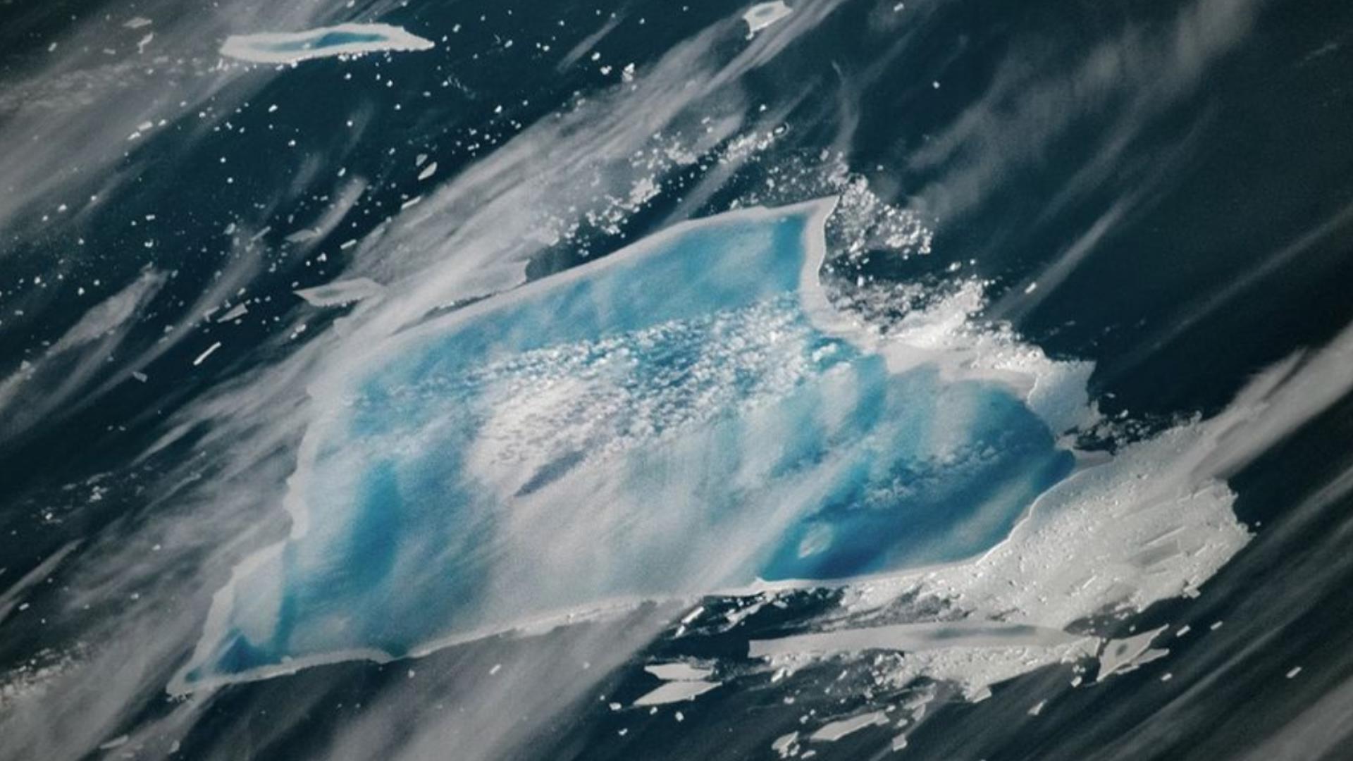 Massive iceberg turns blue, is 'days or weeks' from disintegrating ...