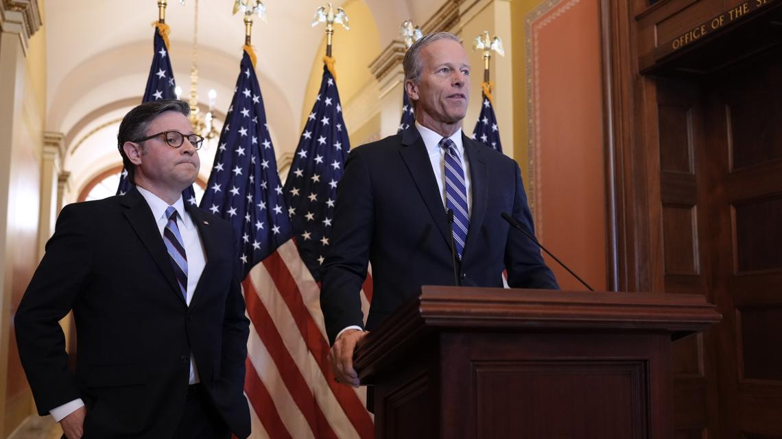 Republicans push budget plan with $1.5T spending cuts | 9news.com