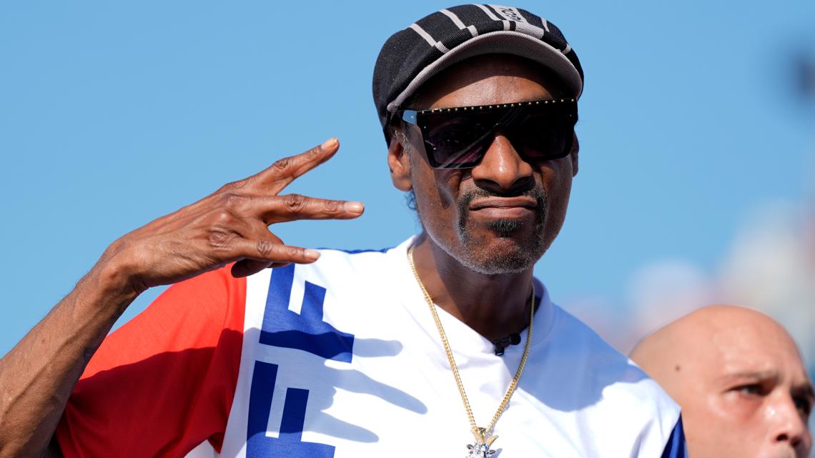 Snoop Dogg is everywhere at the Paris Olympics | 9news.com