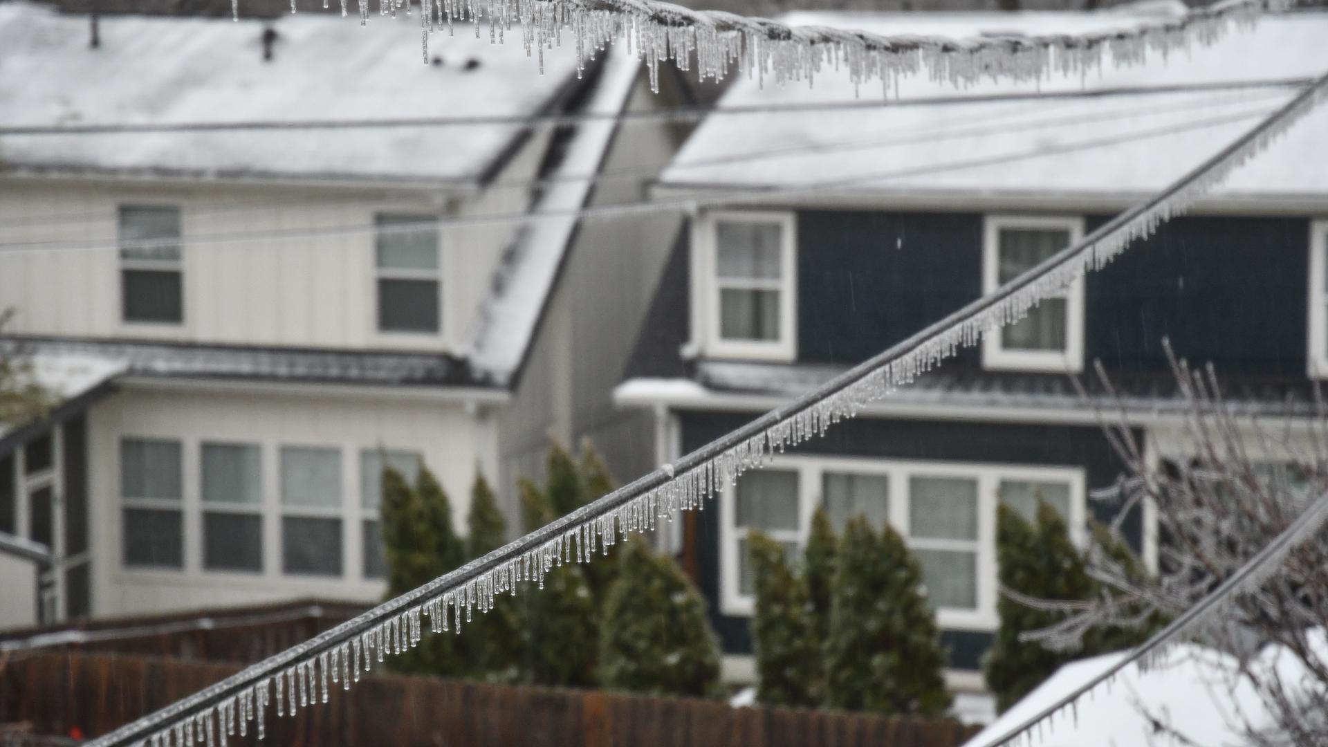 More than 1 million without power as winter storm drops snow and ice ...