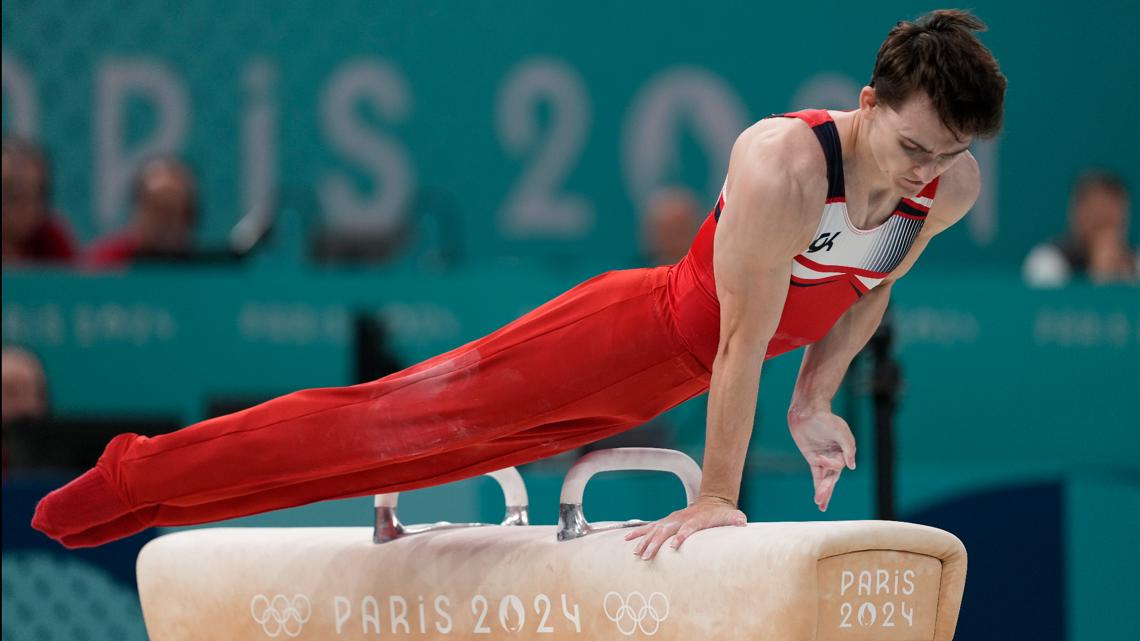 How did Stephen Nedoroscik do in pommel horse final? | 9news.com
