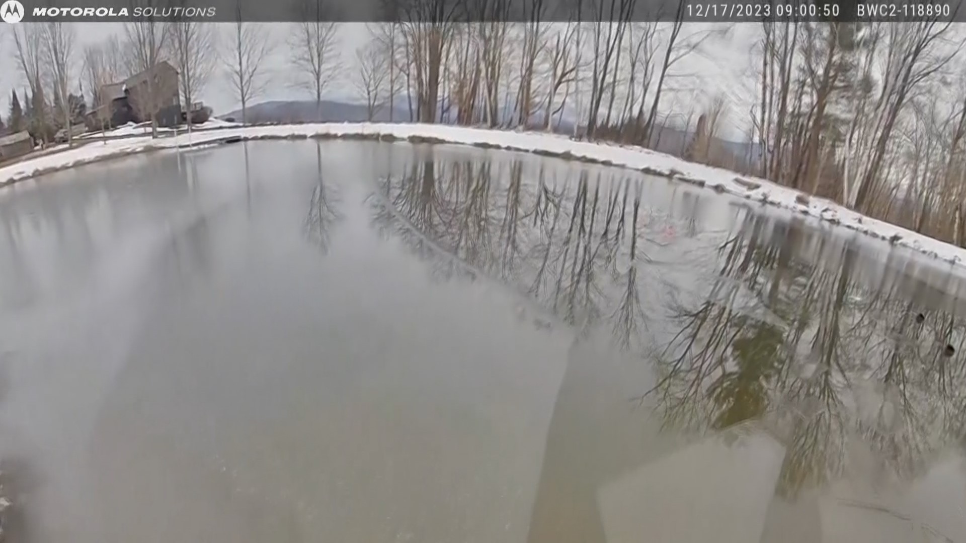 VIDEO: State trooper plunges into icy Vermont pond to save girl | 9news.com