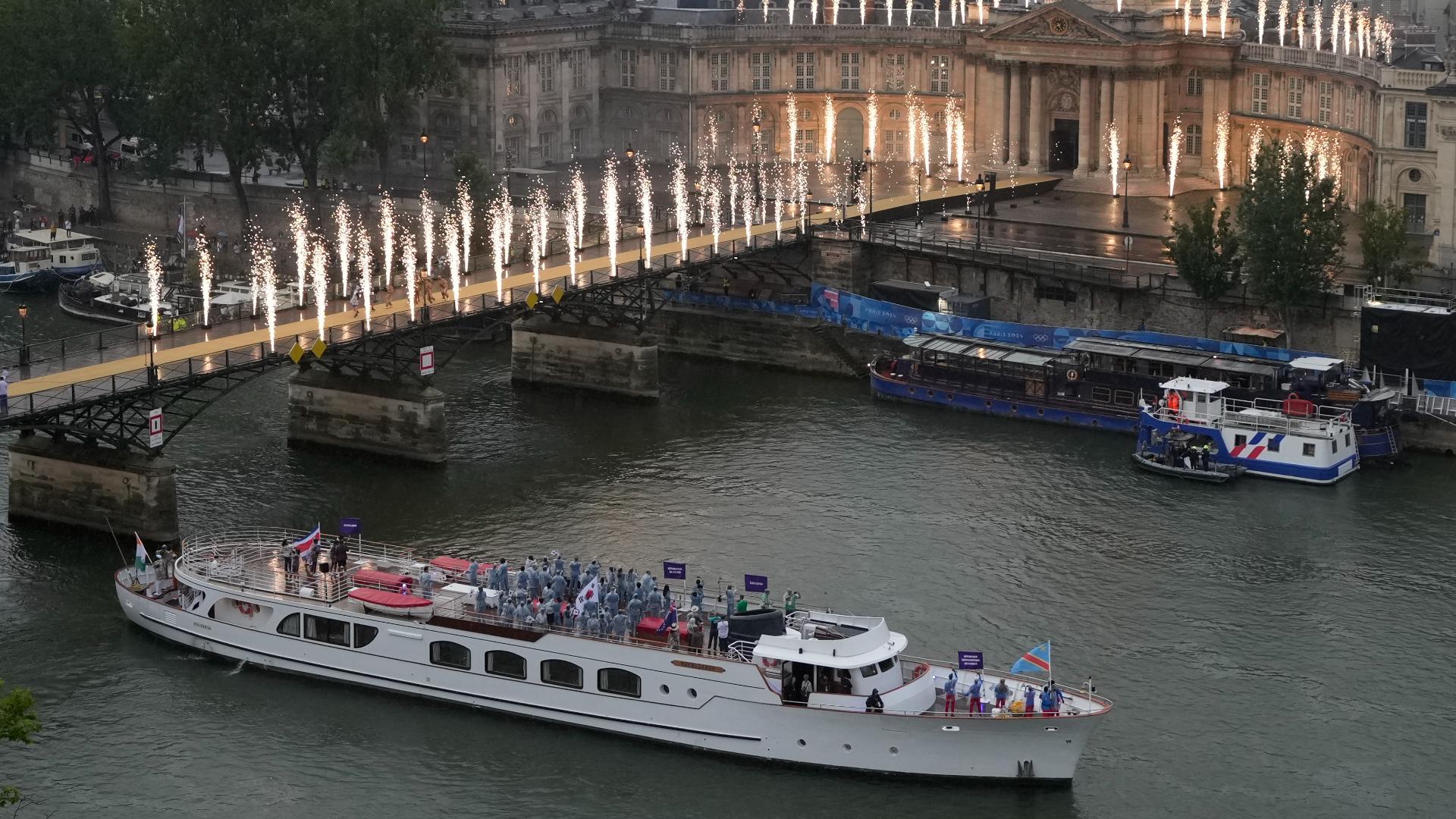 Paris Olympics begin with spectacular Opening Ceremony | 9news.com