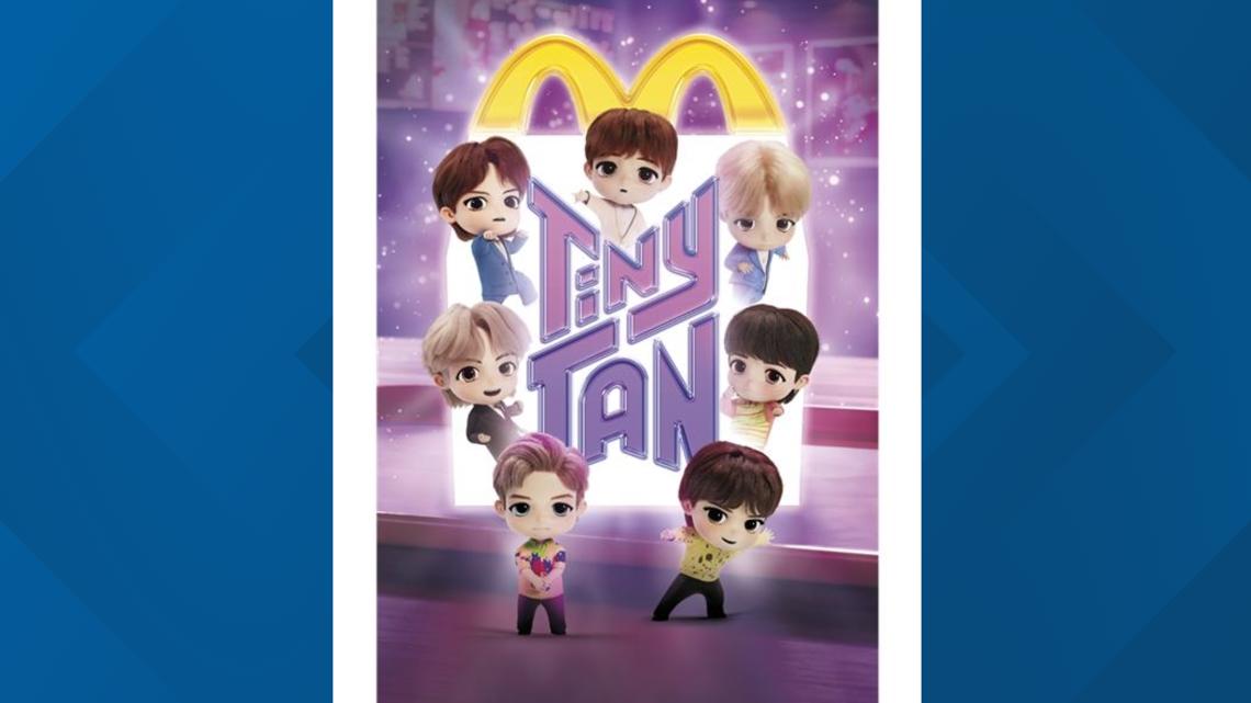 McDonald's y BTS lanzan nueva Happy Meal TinyTAN | 9news.com