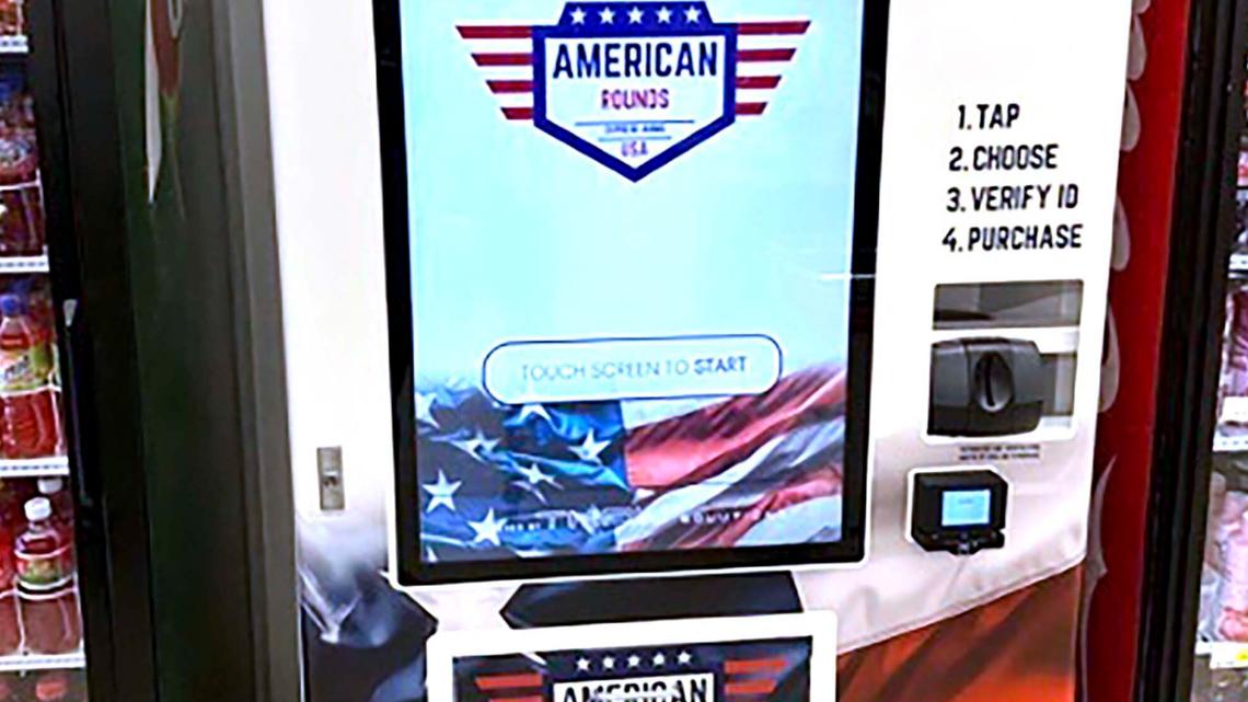 Ammo vending machines roll out in a handful of grocery stores | 9news.com