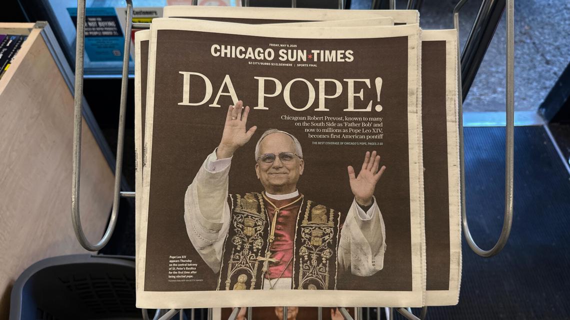 Chicago celebrates hometown pope with endless memes and jokes | 9news.com
