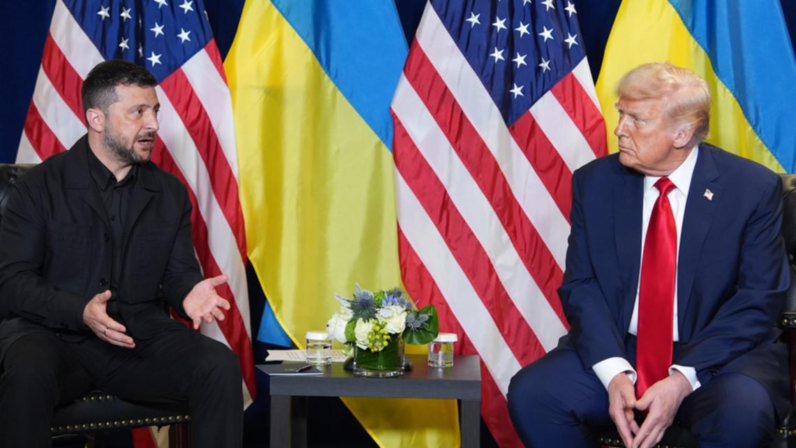 Trump says he supports Ukraine regaining all lost territories | 9news.com