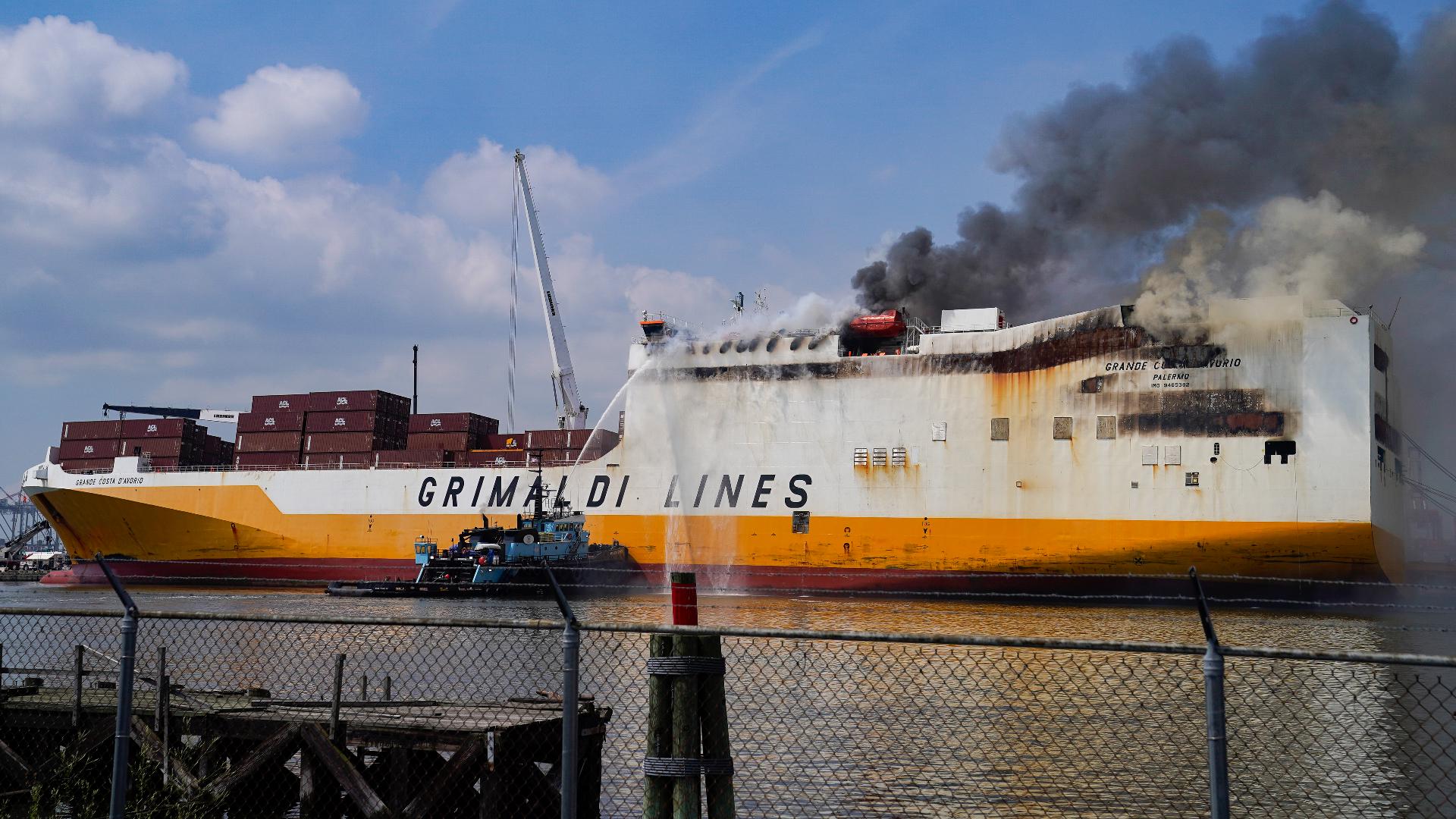 NTSB reveals cause of cargo ship fire in New Jersey that killed 2 ...