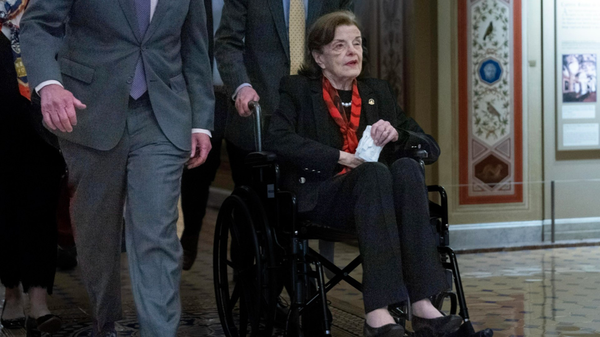 Sen. Dianne Feinstein briefly hospitalized after falling at home ...
