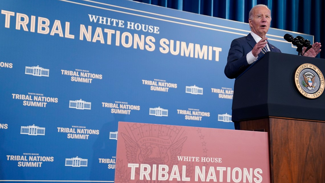 US celebrates new agreements with Native tribes | 9news.com