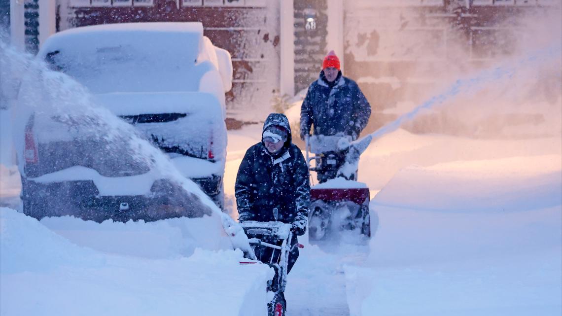 Nor'easter: Rhode Island buried under record-breaking snowfall from ...